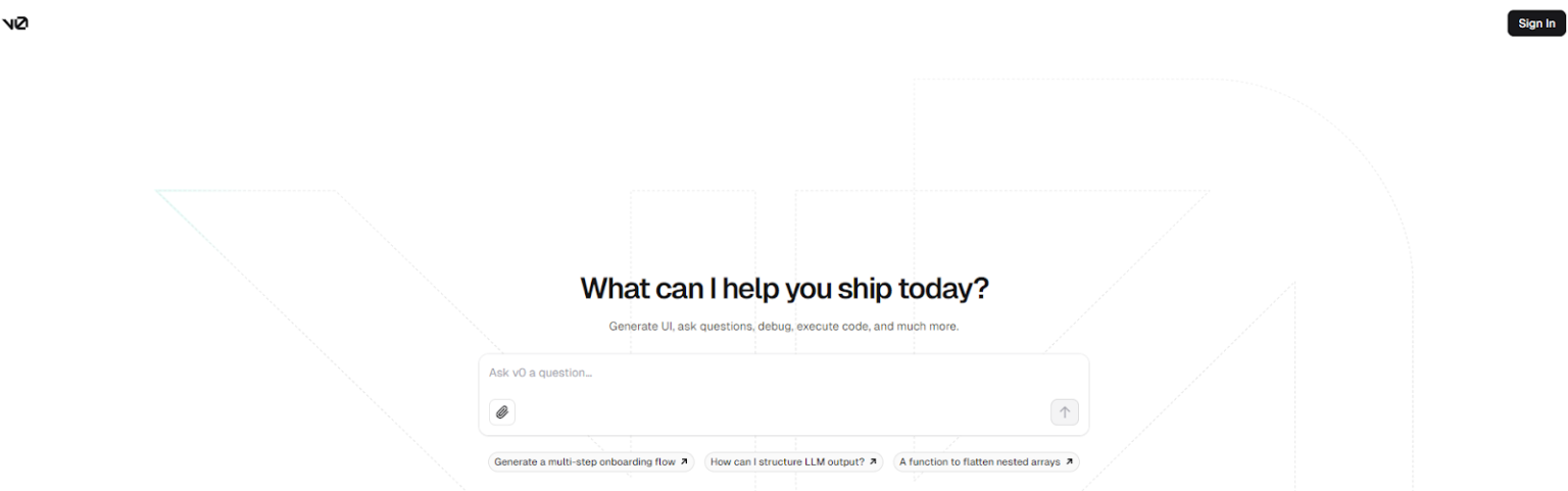 v0とは？自然言語でサイトやアプリを構築！料金や使い方を徹底解説｜Ainova